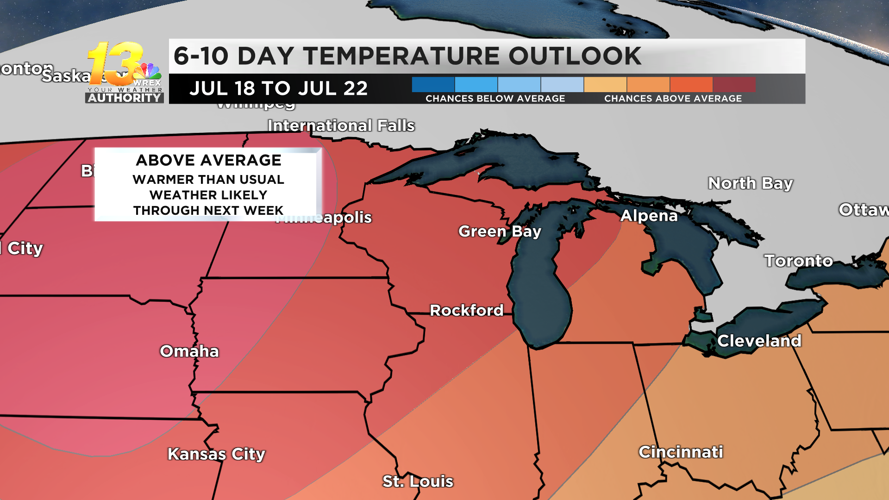 Sunny and comfortable weather settles in | Top Stories | wrex.com