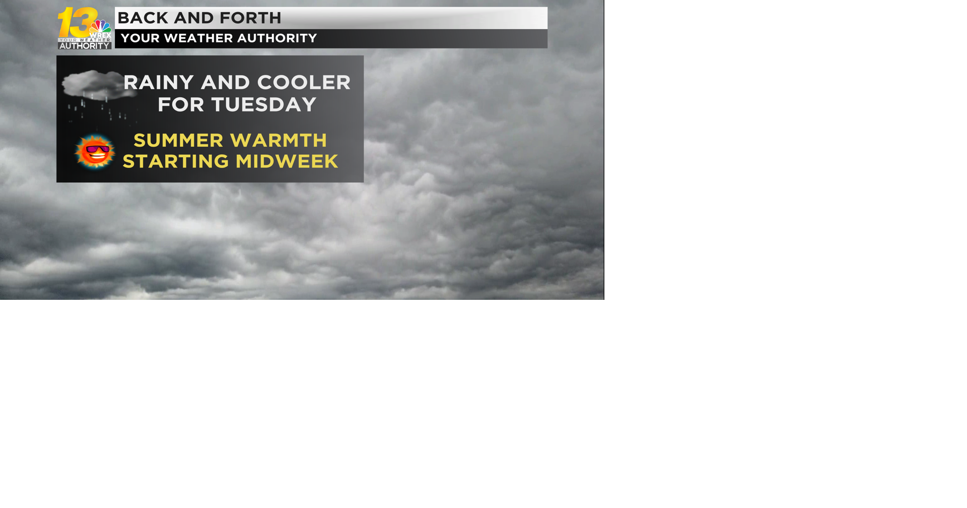 Tuesday rain brings cooler weather with it | Top Stories | wrex.com