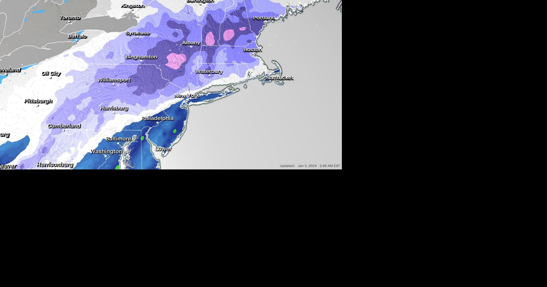 Winter in the US is about to explode into action with two winter storms ...