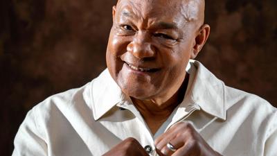 Boxing heavyweight great George Foreman, who fought Muhammad Ali in the ...