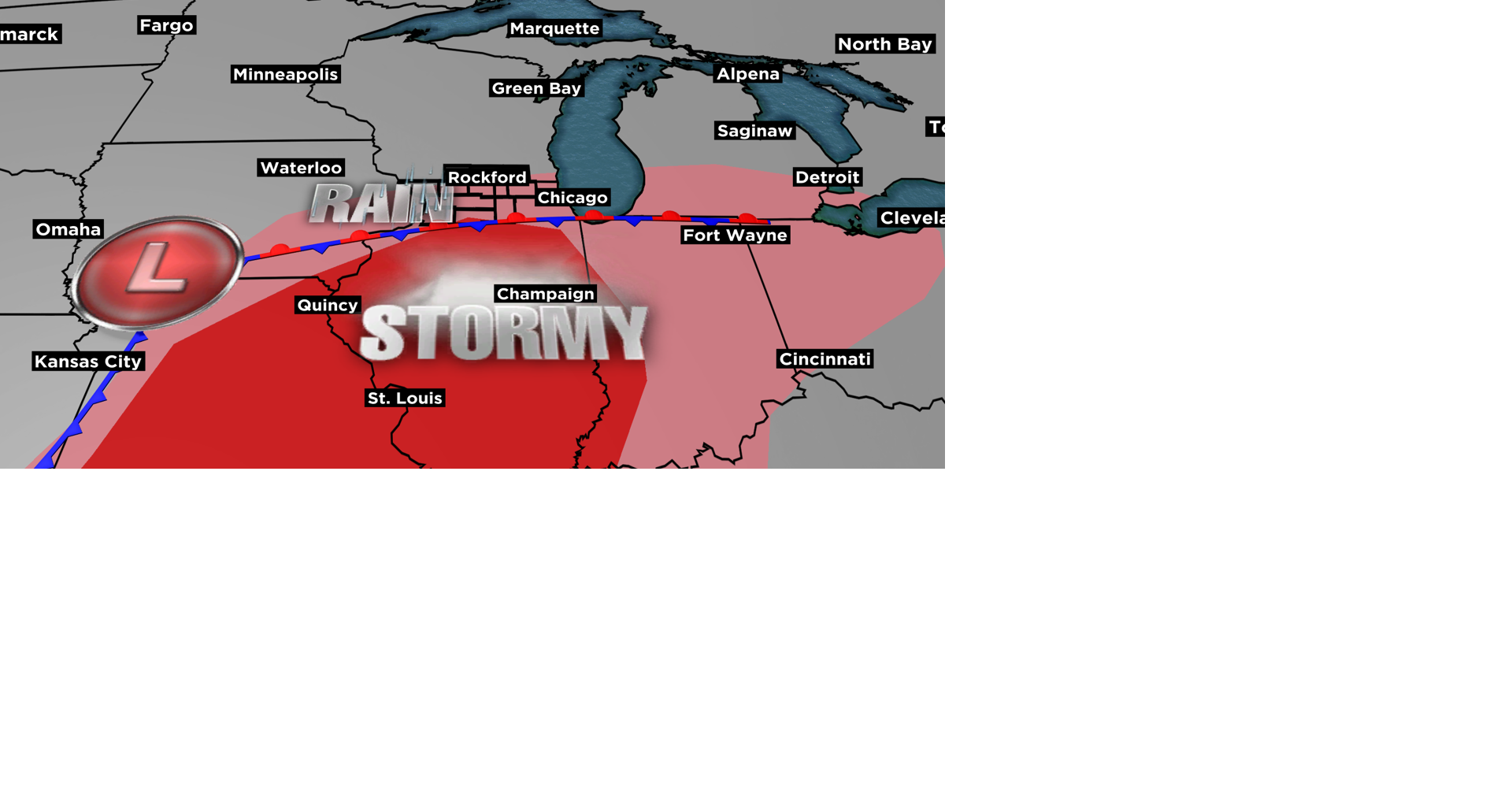 Rounds of showers and storms on the way | Weather | wrex.com