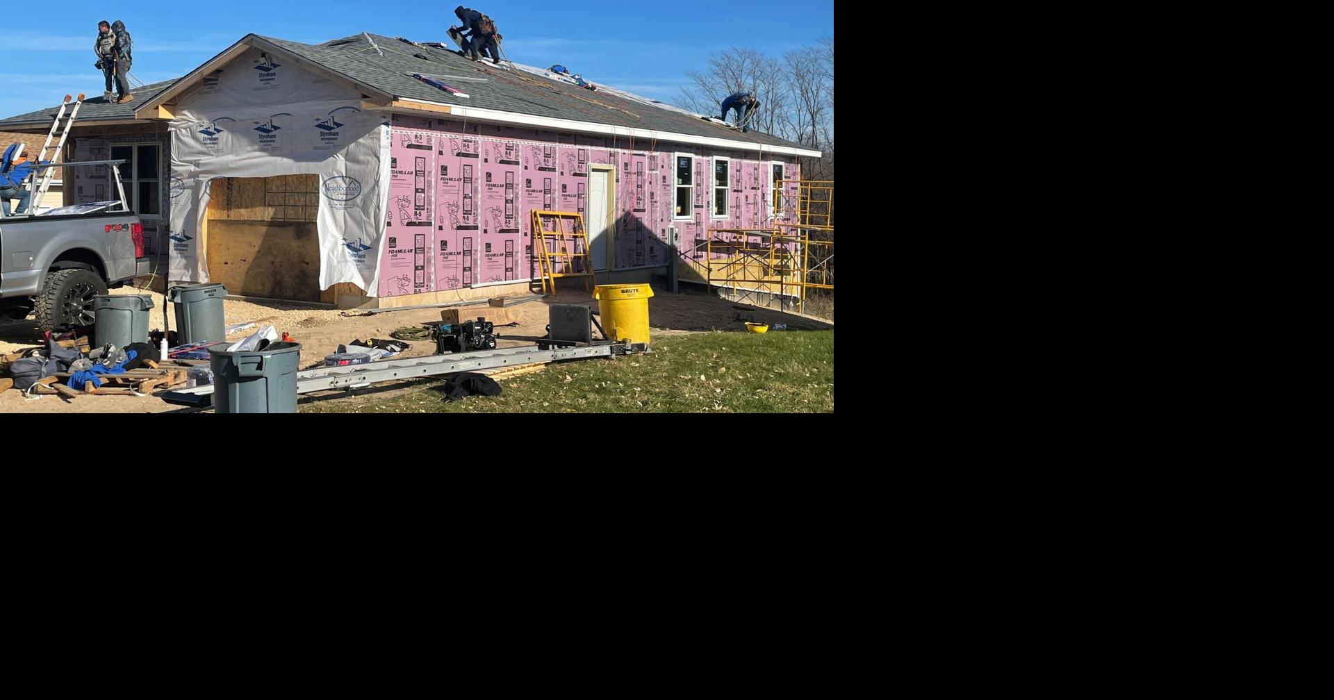 Rockford construction companies team up to build roofs for families in ...