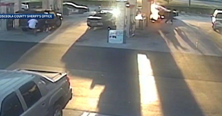 Victim of gas station blaze sparked by deputy's Taser files federal ...