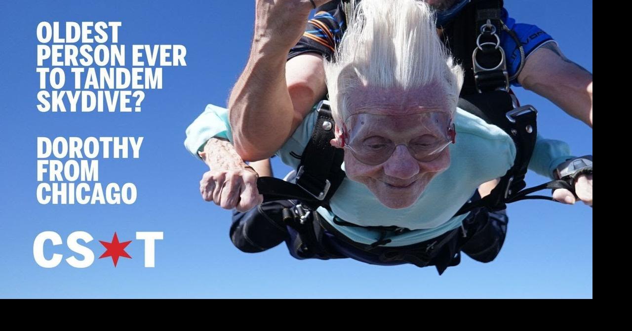 Chicago's own Dorothy Hoffner is now the oldest person ever to tandem ...