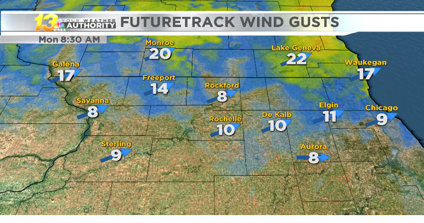 Expect an active week ahead for the Stateline | Weather | wrex.com