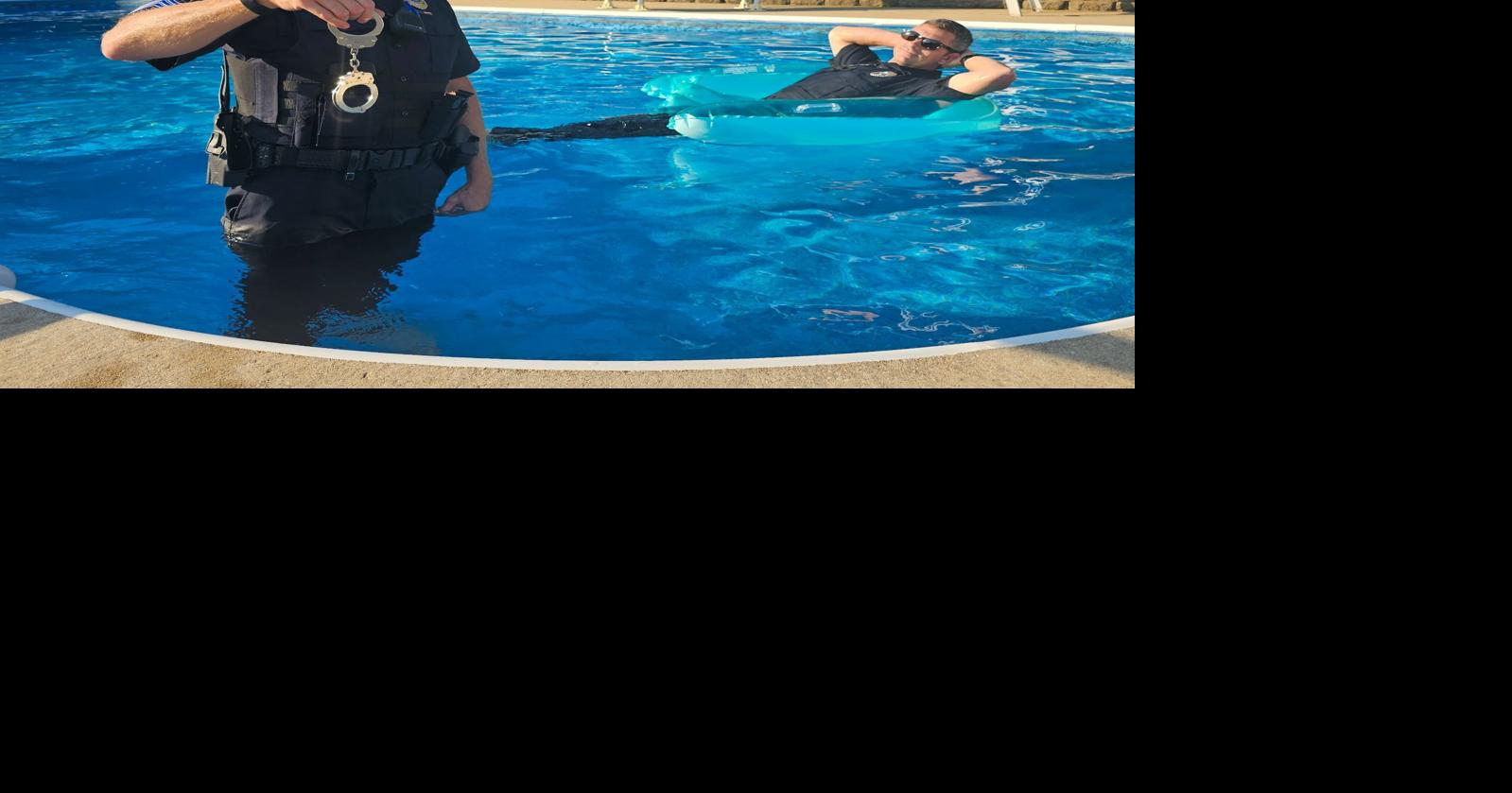 MUST SEE: Local police officers look to beat the heat, while having fun ...