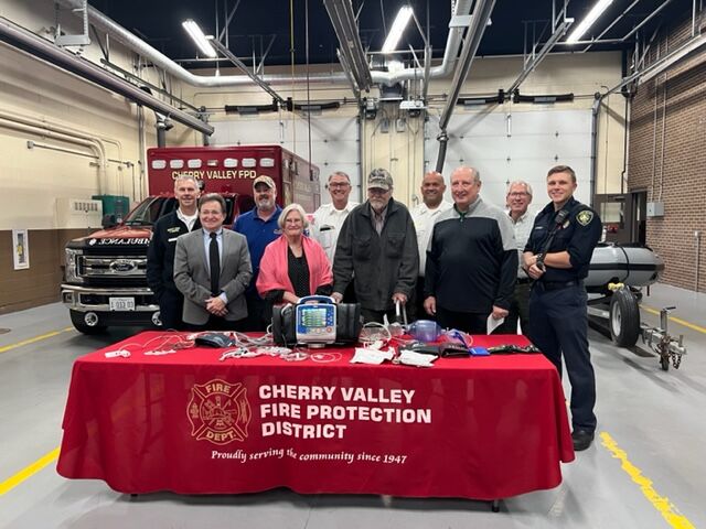 Cherry Valley Fire Protection District Receive Cardiac Monitors to Help ...