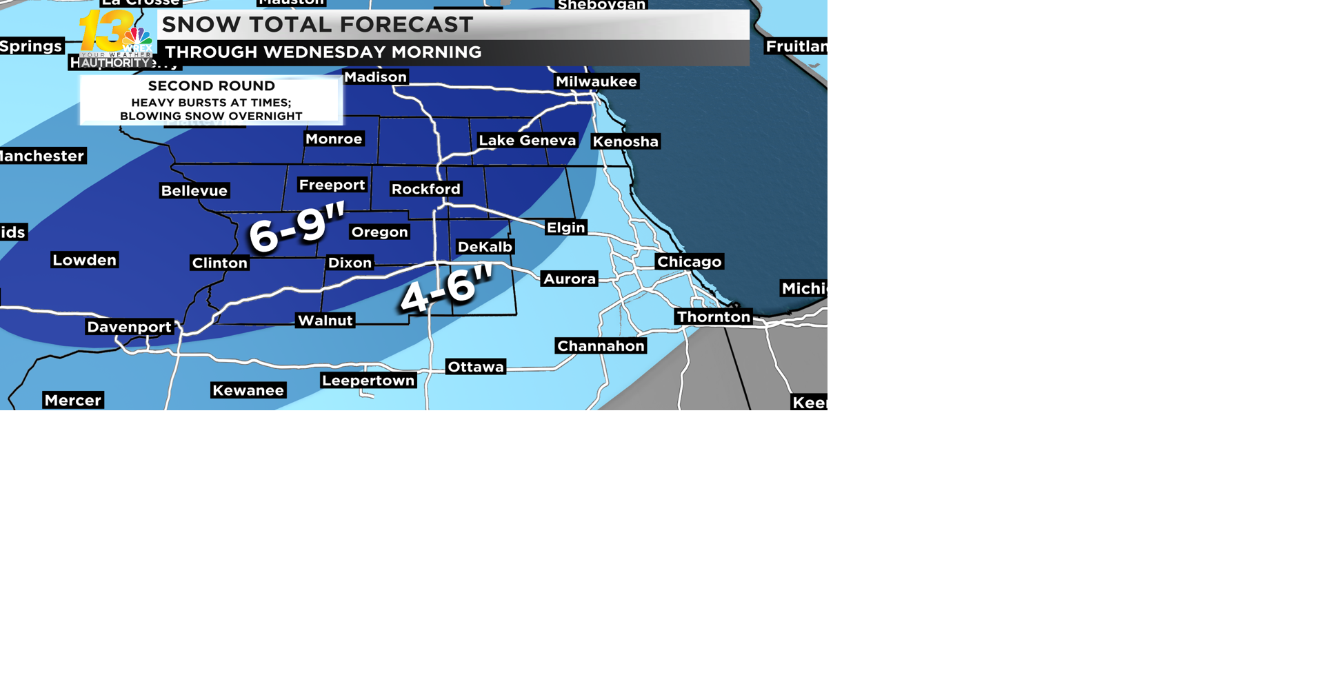 Snow forecast map DMA 2.png | | wrex.com