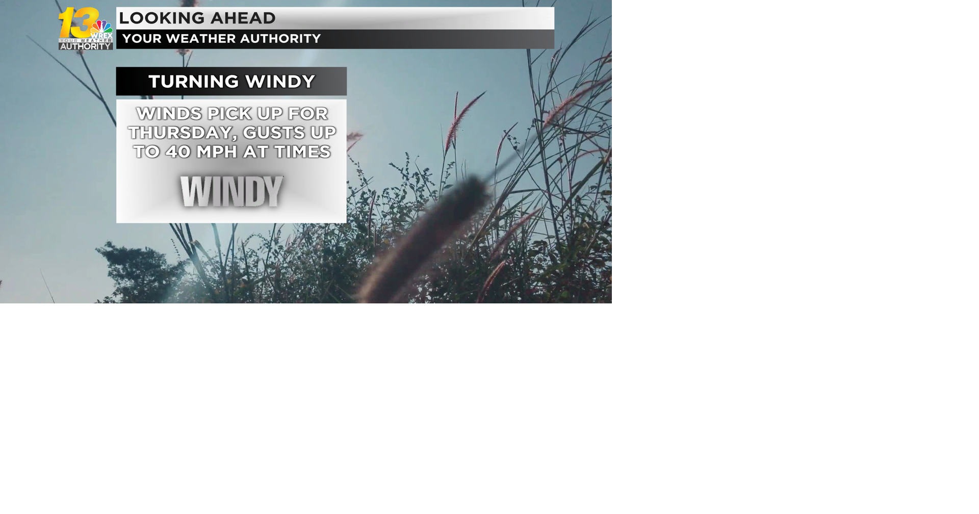 Strong wind gusts possible for Thursday | Top Stories | wrex.com