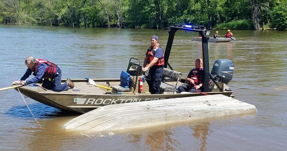 Three people rescued after boat capsizes in Rock River | News | wrex.com