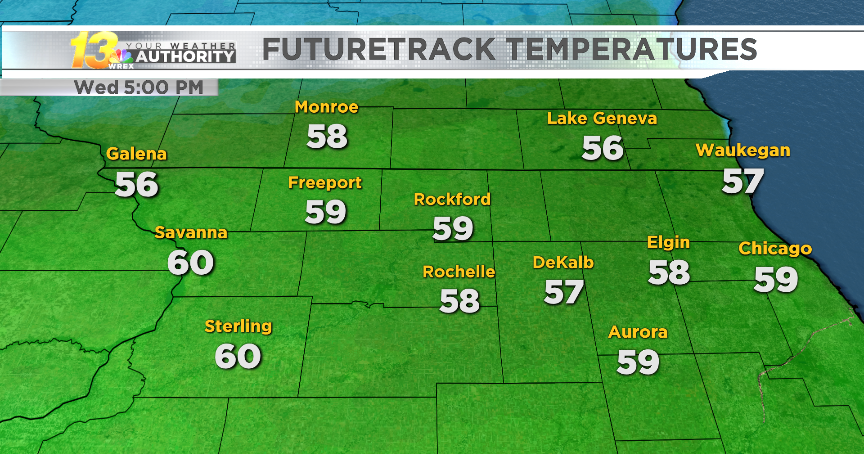 Temperatures soar to near 60 degrees by Wednesday | Weather | wrex.com