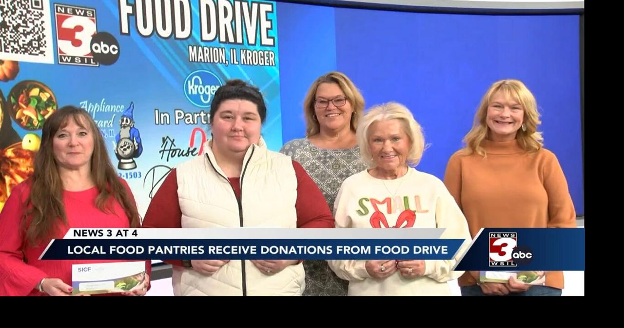 Local pantries receive donations from area sponsors through food drive ...