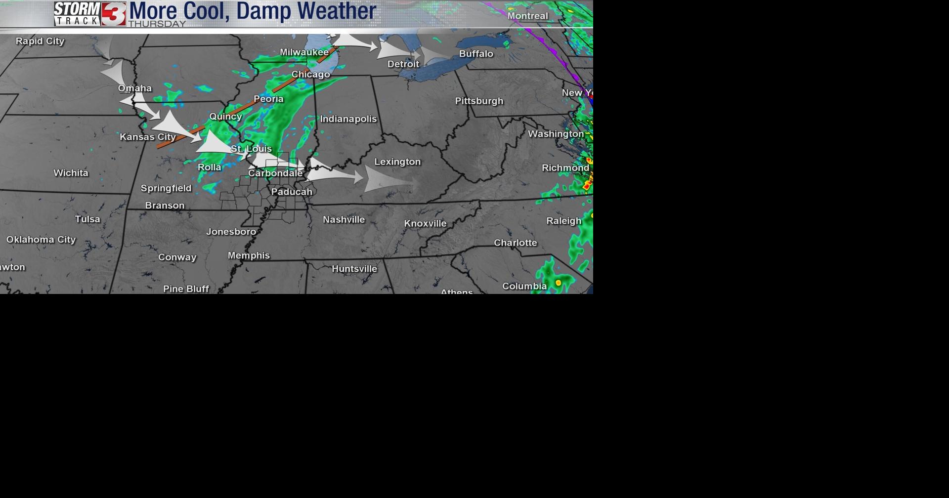 More cool, damp weather Thursday; frost possible by Sunday | News ...