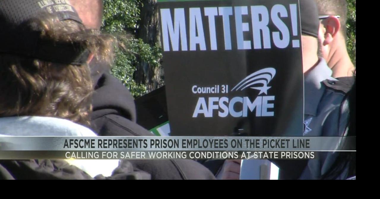AFSCME represented prison employees to picket for safer working ...