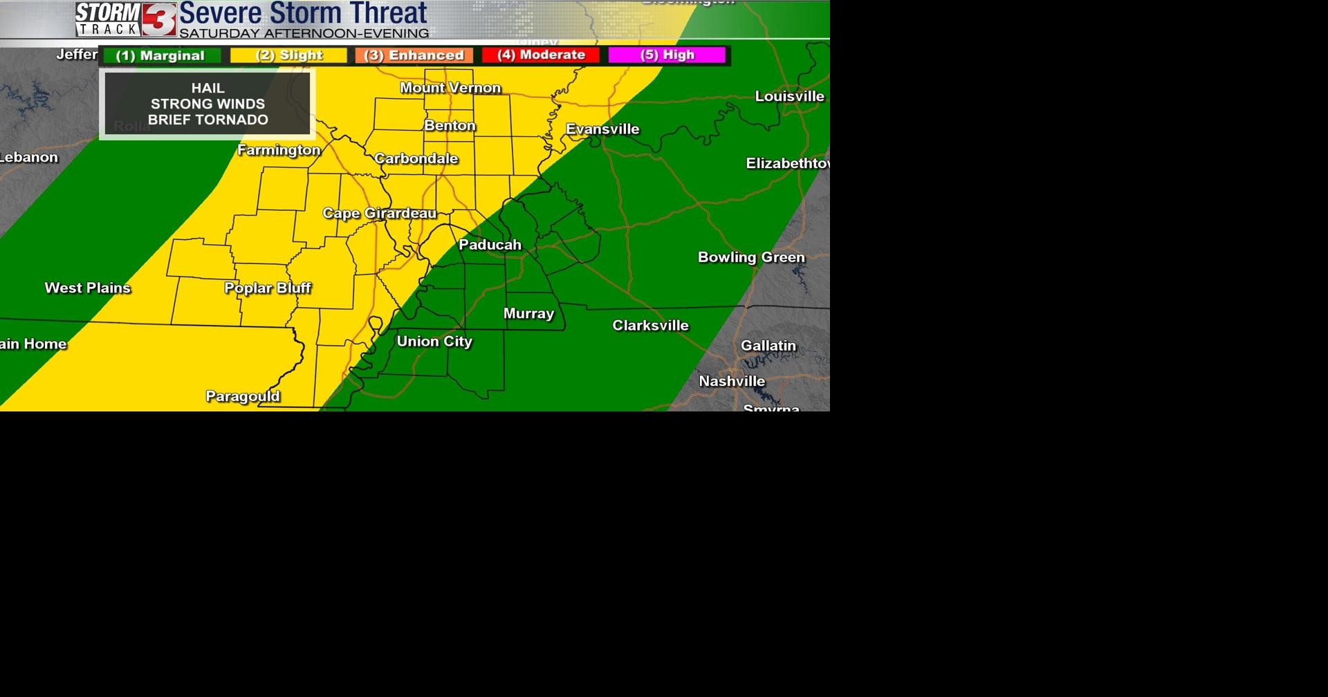 Tracking afternoon and evening storms Saturday--Sunny Sunday | News ...