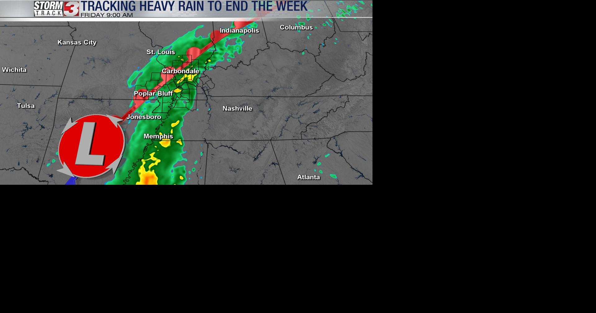 Warm & windy Thursday, heavy rain possible Friday | News | wsiltv.com