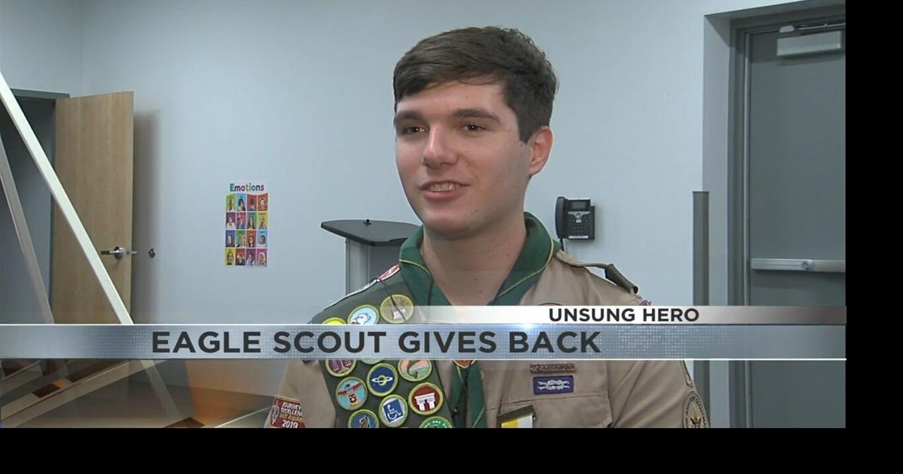 Unsung Hero: Eagle Scout gives back to community | Unsung Hero | wsiltv.com