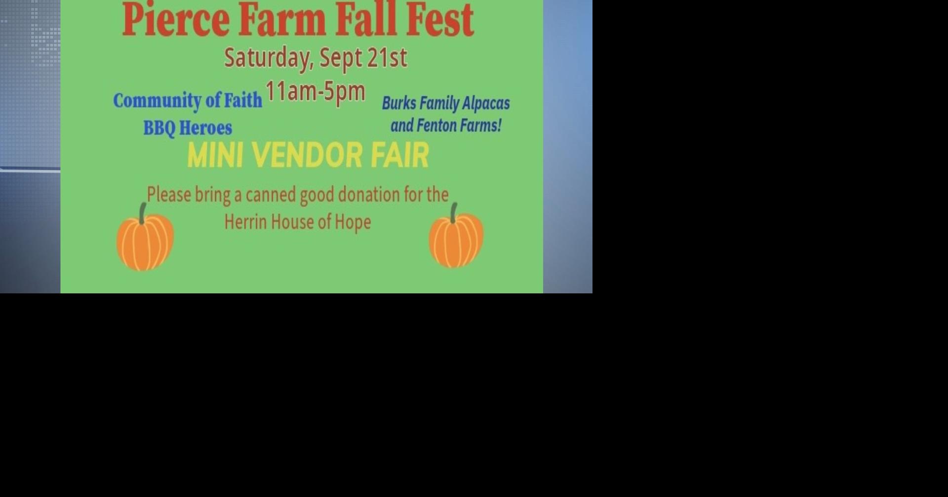 Pierce Farm Fall Fest to Help Two Local Organizations | Illinois ...