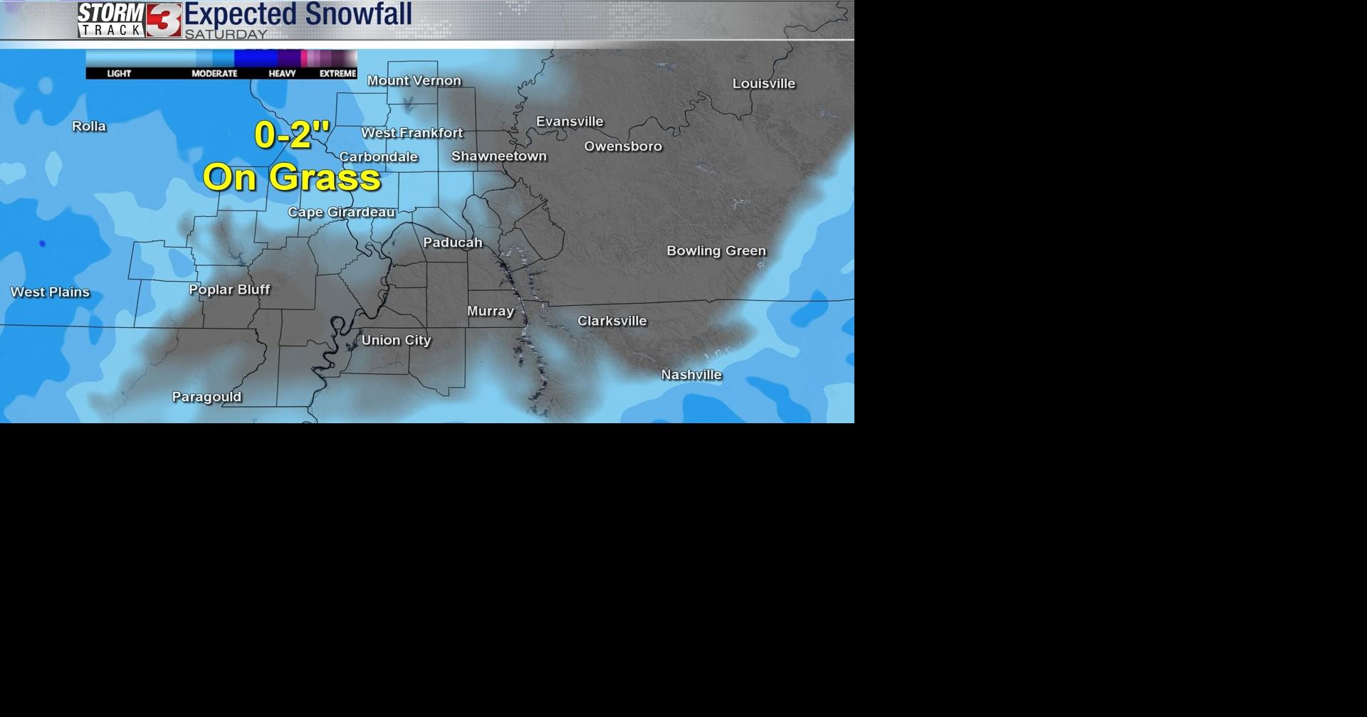 Rain changing to snow this morning, but not much accumulation expected ...