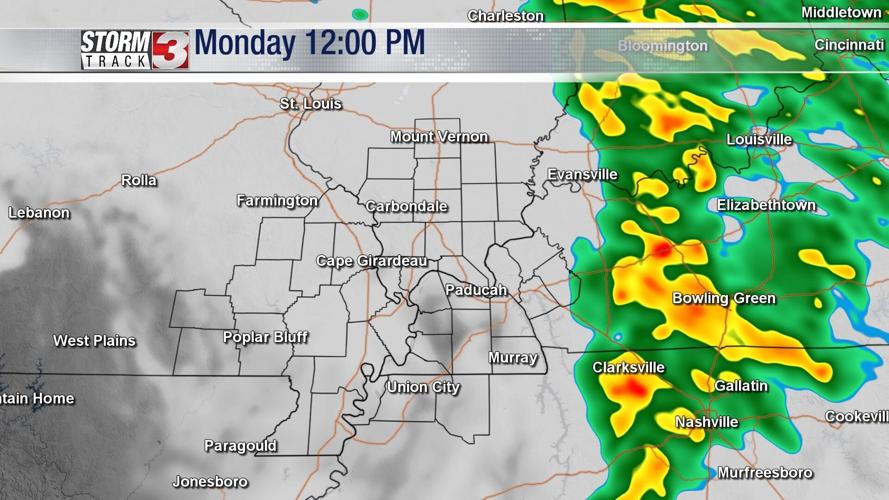 A wet start to the week; strong storms possible Wednesday | Weather Now ...