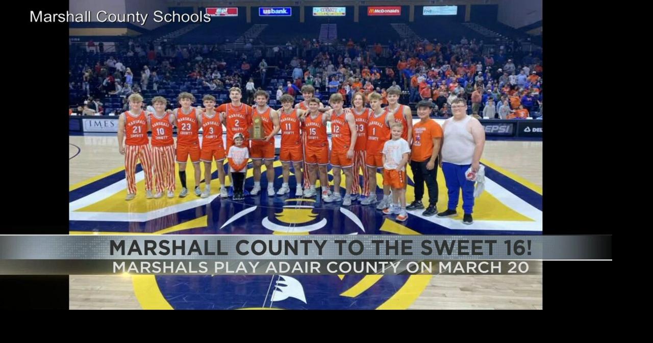 Marshall County Basketball Team Heads to Sweet 16 at Rupp Arena | Video ...