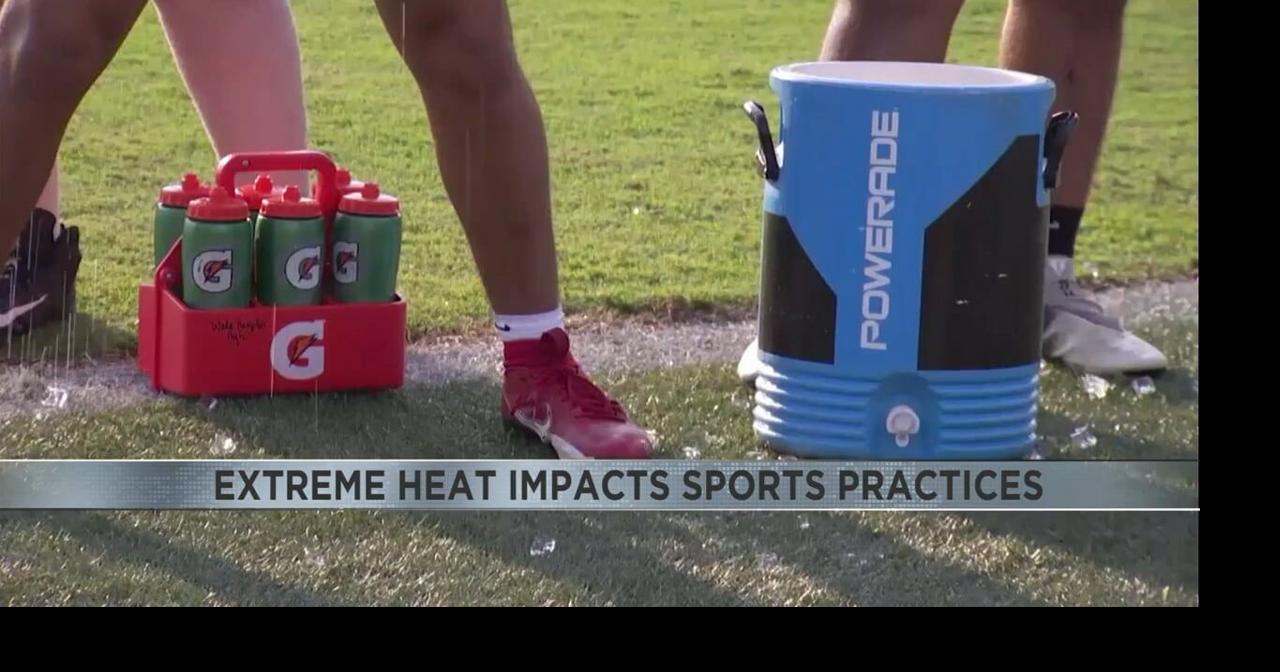Extreme heat impacts sports practices | Video | wsiltv.com