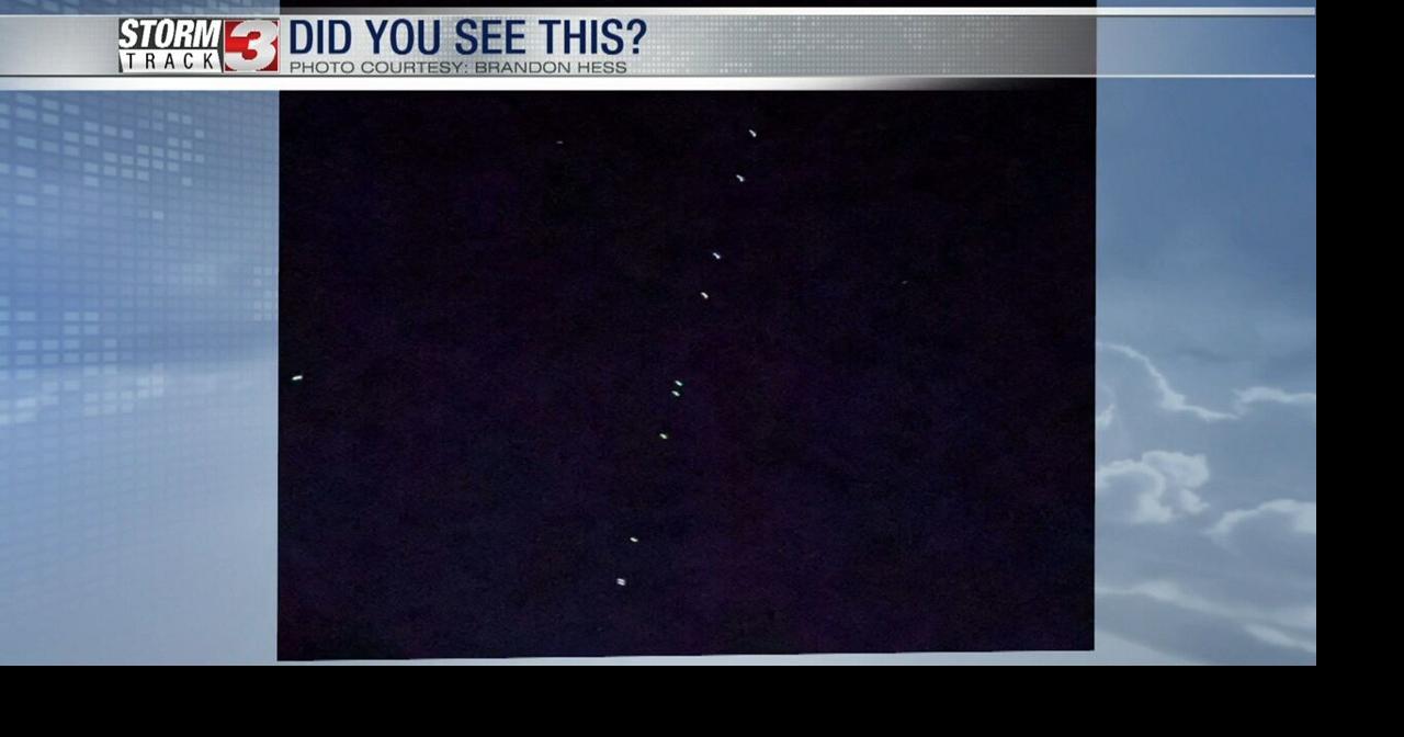 Viewers catch glimpse of Starlink Satellites in Southern Illinois ...