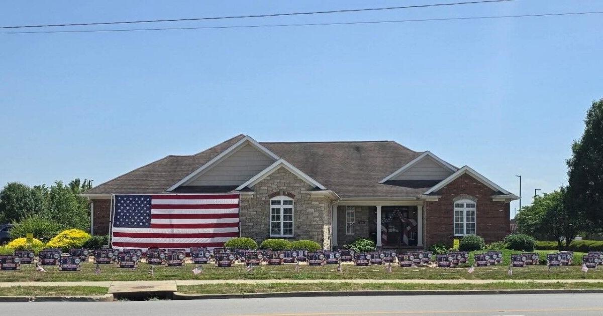 Veteran Honor Signs in Marion Recognize Service, Support Local Veterans ...
