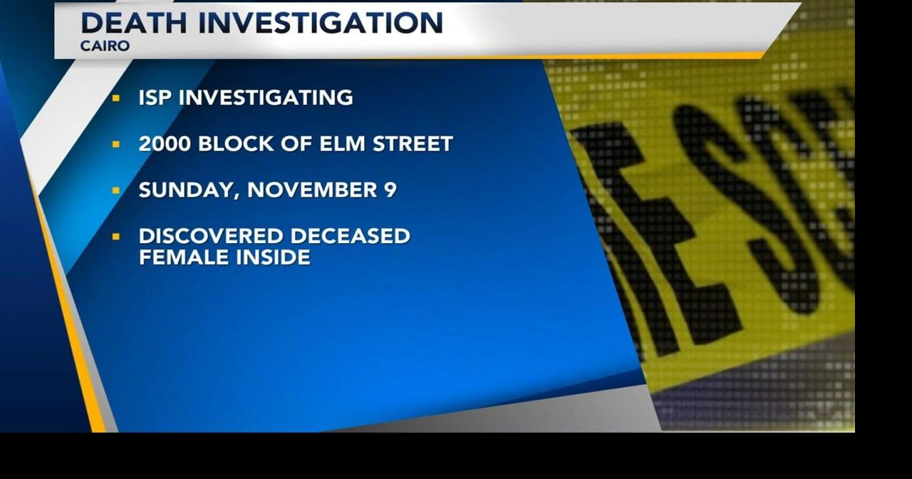Death investigation underway in Cairo | Video | wsiltv.com