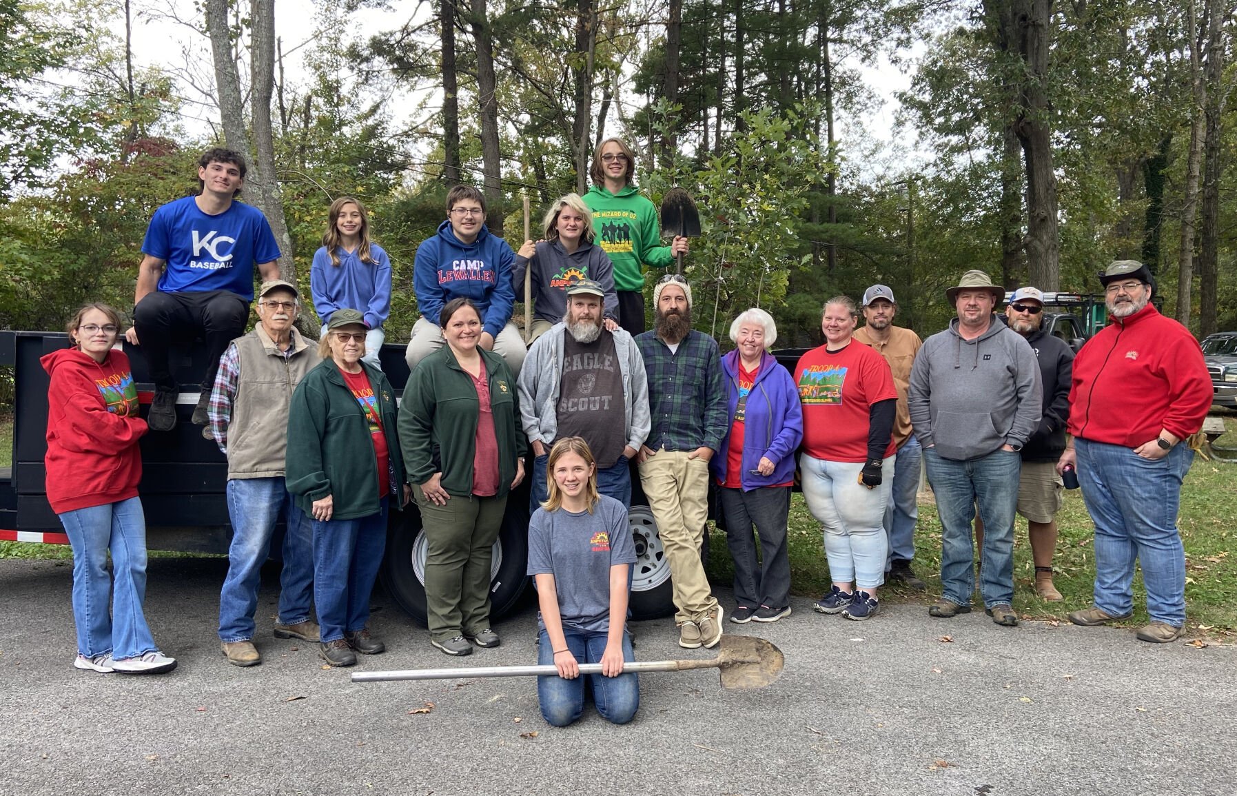 Alayna Evans makes history as Big Muddy's first female Eagle Scout ...