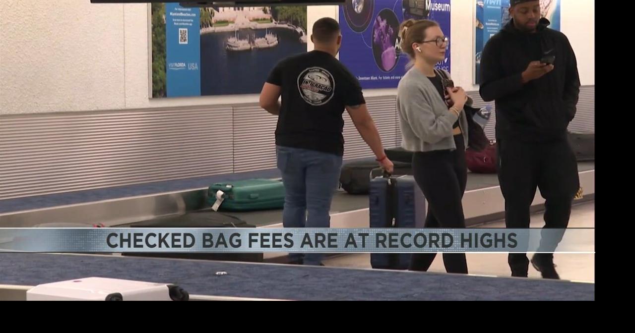 Checked Bag Fees at airports are at a record high | Video | wsiltv.com