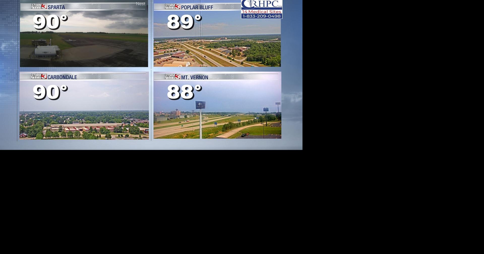 Few pop-up storms today -- chance for severe weather tomorrow | News ...