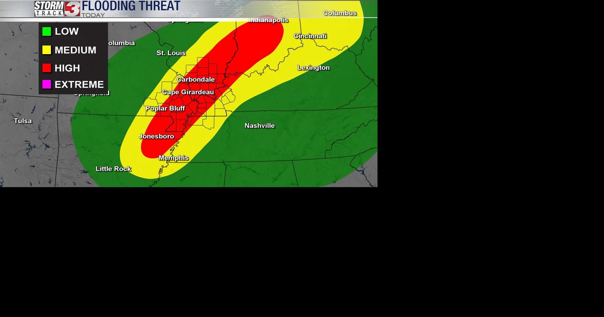 Flash flood warning, flooding reports across the region | News | wsiltv.com