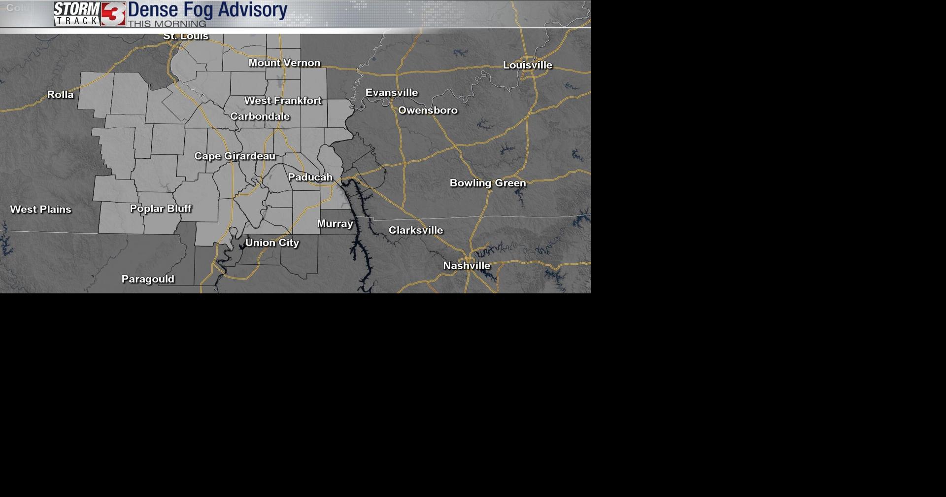 Dense Fog Advisory this morning, a few storms this afternoon | News ...