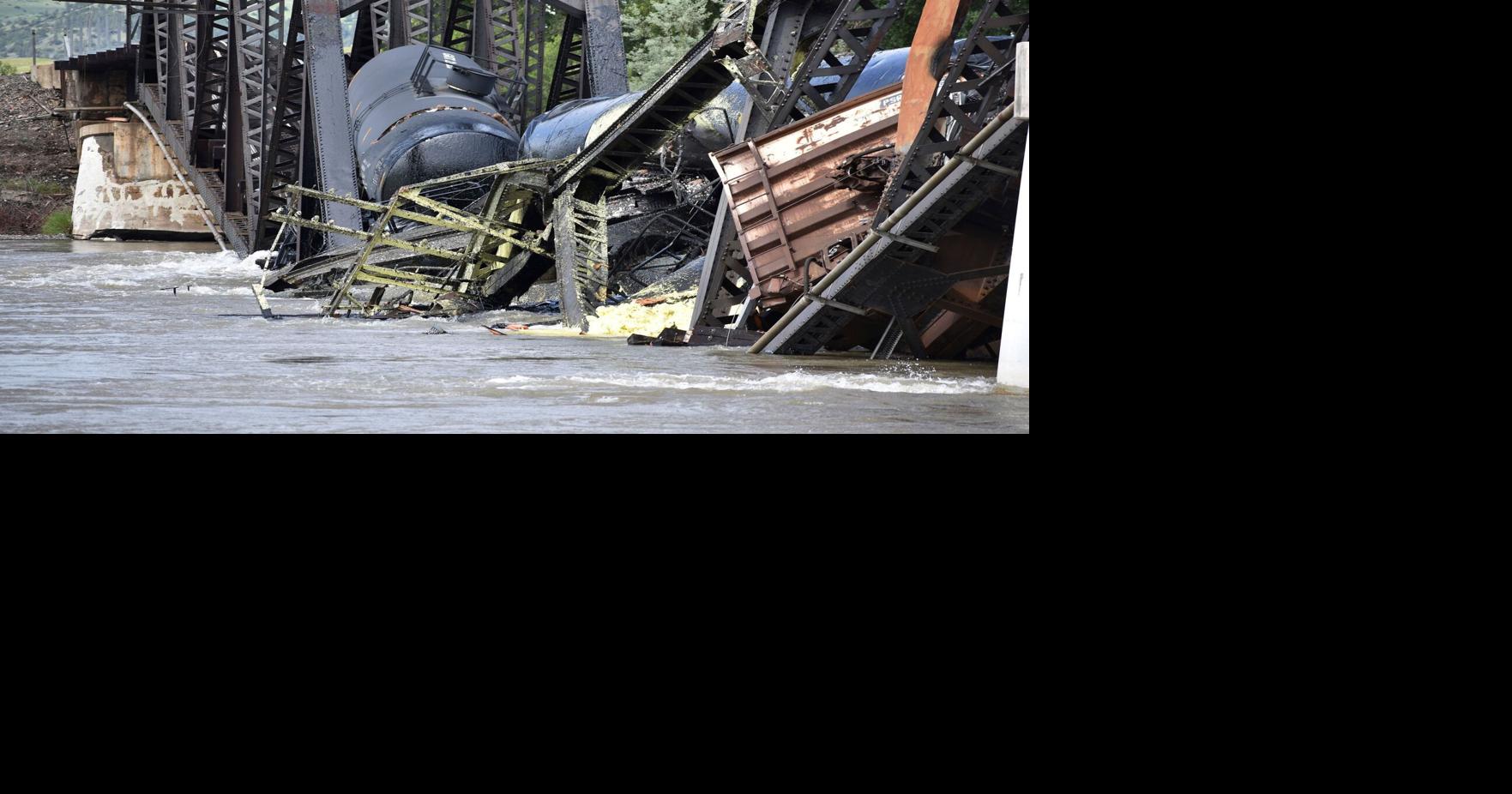 Cleanup begins at the site of a Montana train derailment and ...