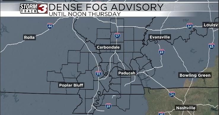 Foggy Weather Continues with Heavy Rain Returning Thursday | Weather ...