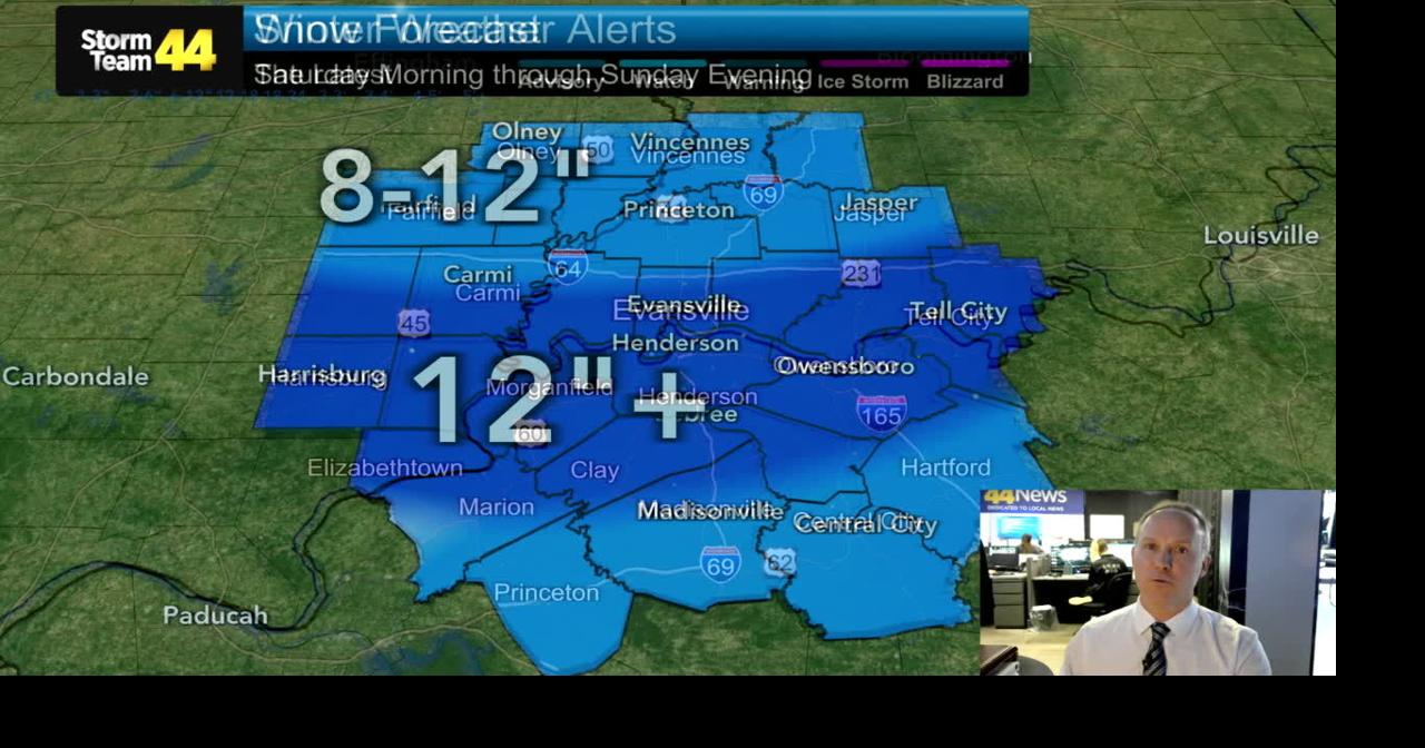 Expect a FOOT of snow | Video | wsiltv.com