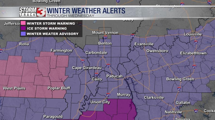 Multiple rounds of winter weather expected, slick travel likely | News ...