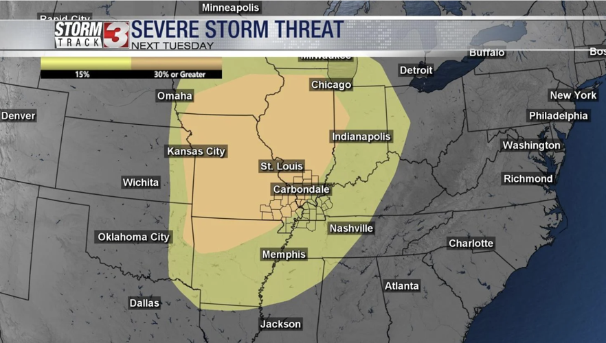 Windy today and nicer tomorrow -- tracking storms next week | News ...