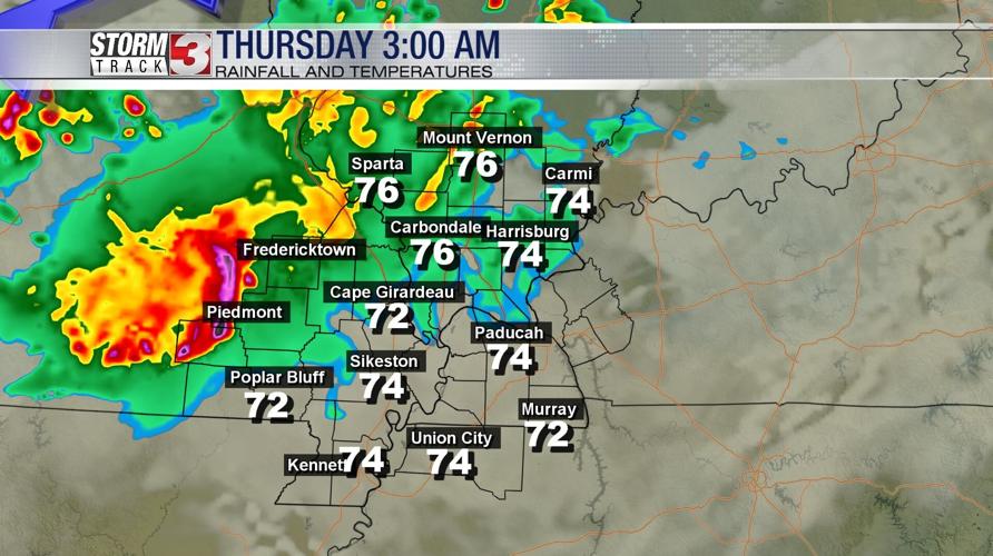 Humidity returning today -- unsettled pattern through most of the week ...