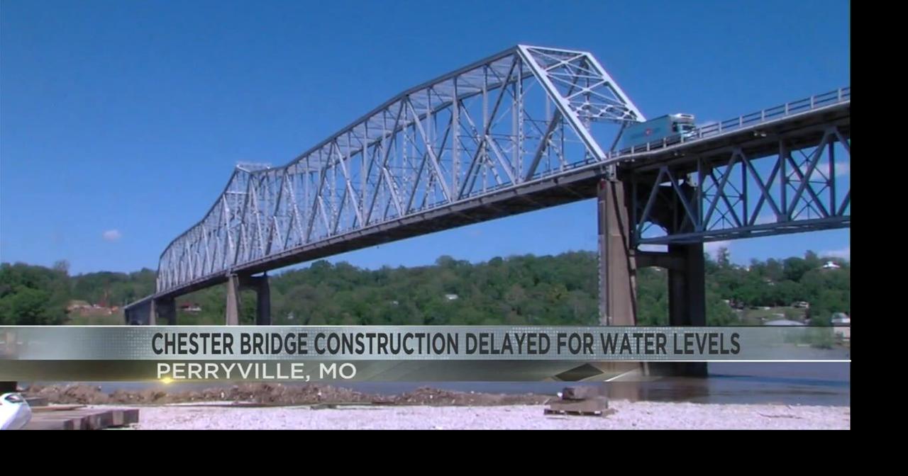 Construction on new Chester bridge delayed due to rising river levels ...