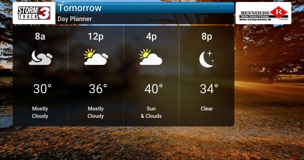 Gradual Warm-Up Through Midweek | Forecast | wsiltv.com