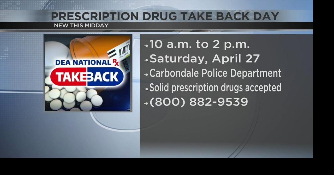 Local Law Enforcement Agency Participates in DEA Prescription Drug Take ...