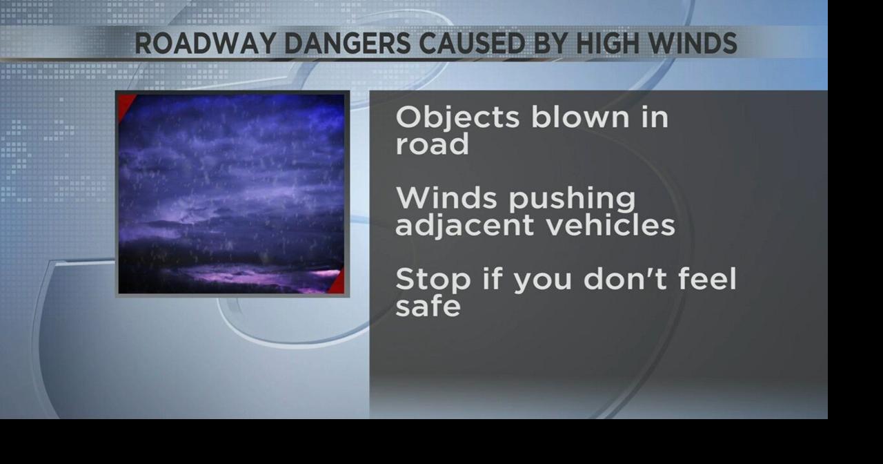 High winds cause dangers on the roadways | Video | wsiltv.com