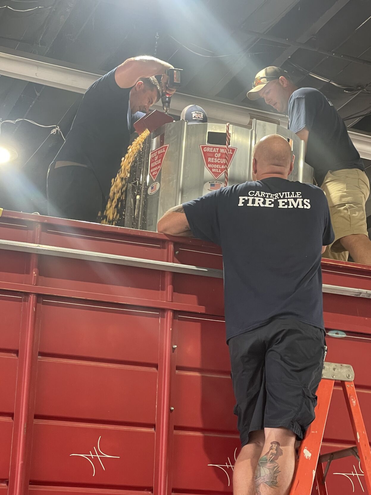 Farm donates grain bin rescue equipment to local firefighters | News ...
