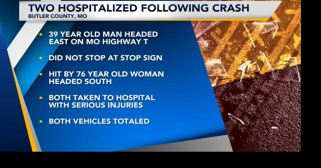 Two seriously injured in Butler County crash | Video | wsiltv.com
