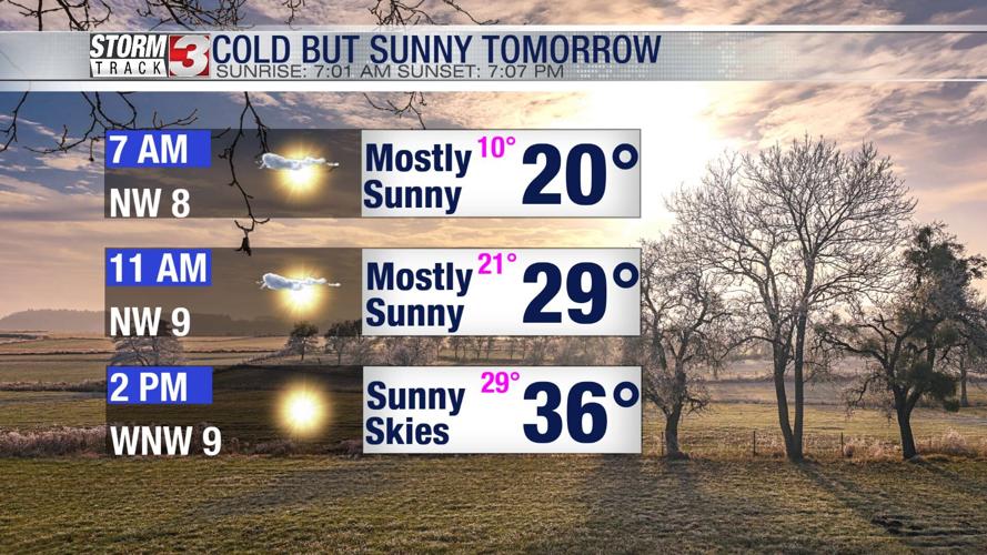Bitter cold morning -- tracking lots of sunshine for the weekend | News ...