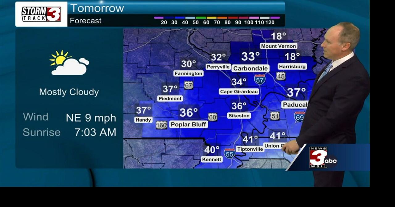 Temps could reach above freezing before another artic blast | Video ...