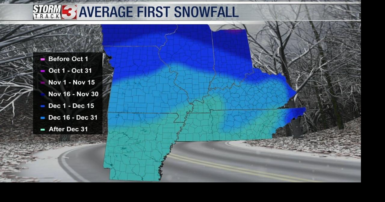 Average first snowfall for region hits late December | Video | wsiltv.com