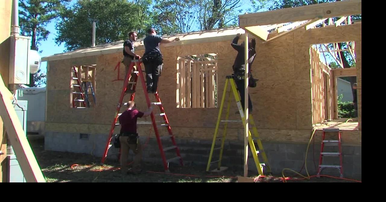 Community comes together to build homes for Habitat for Humanity ...